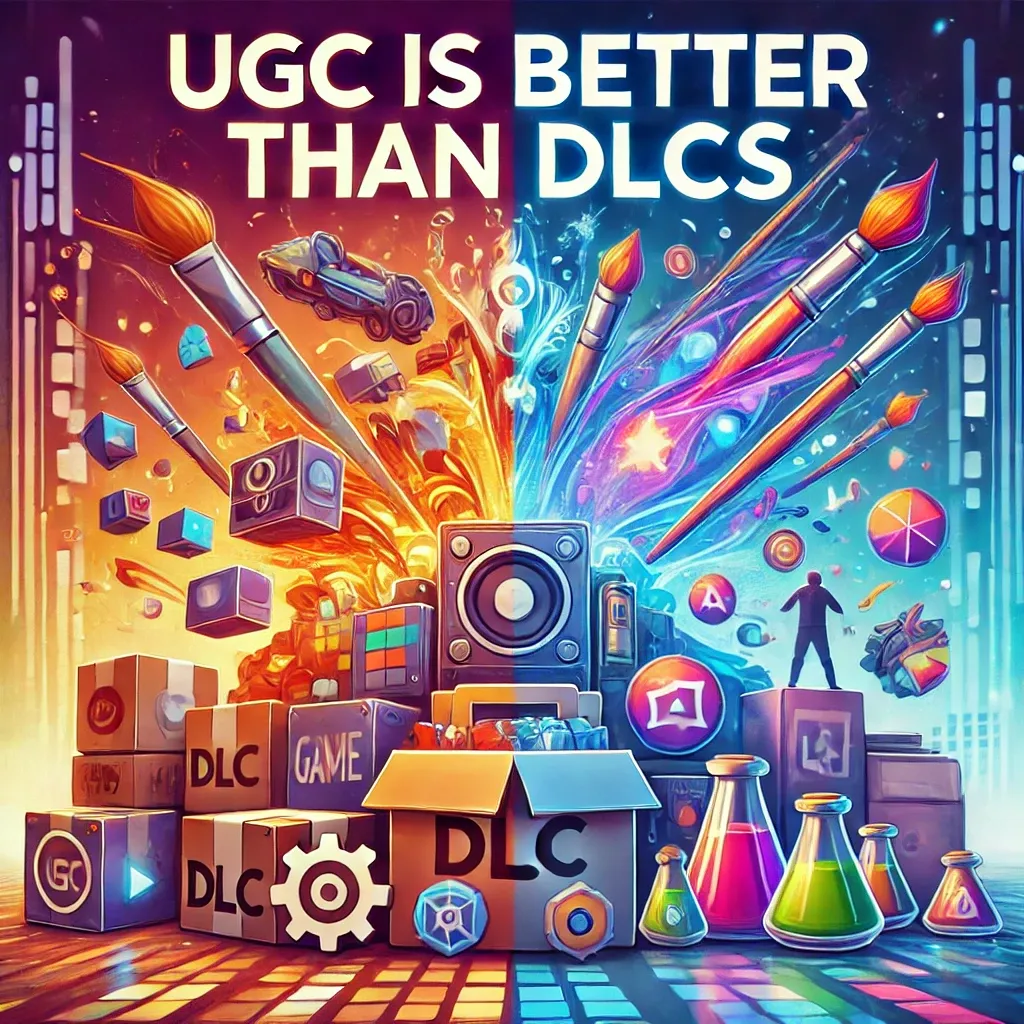 Why UGC is better than DLCs in indie game development