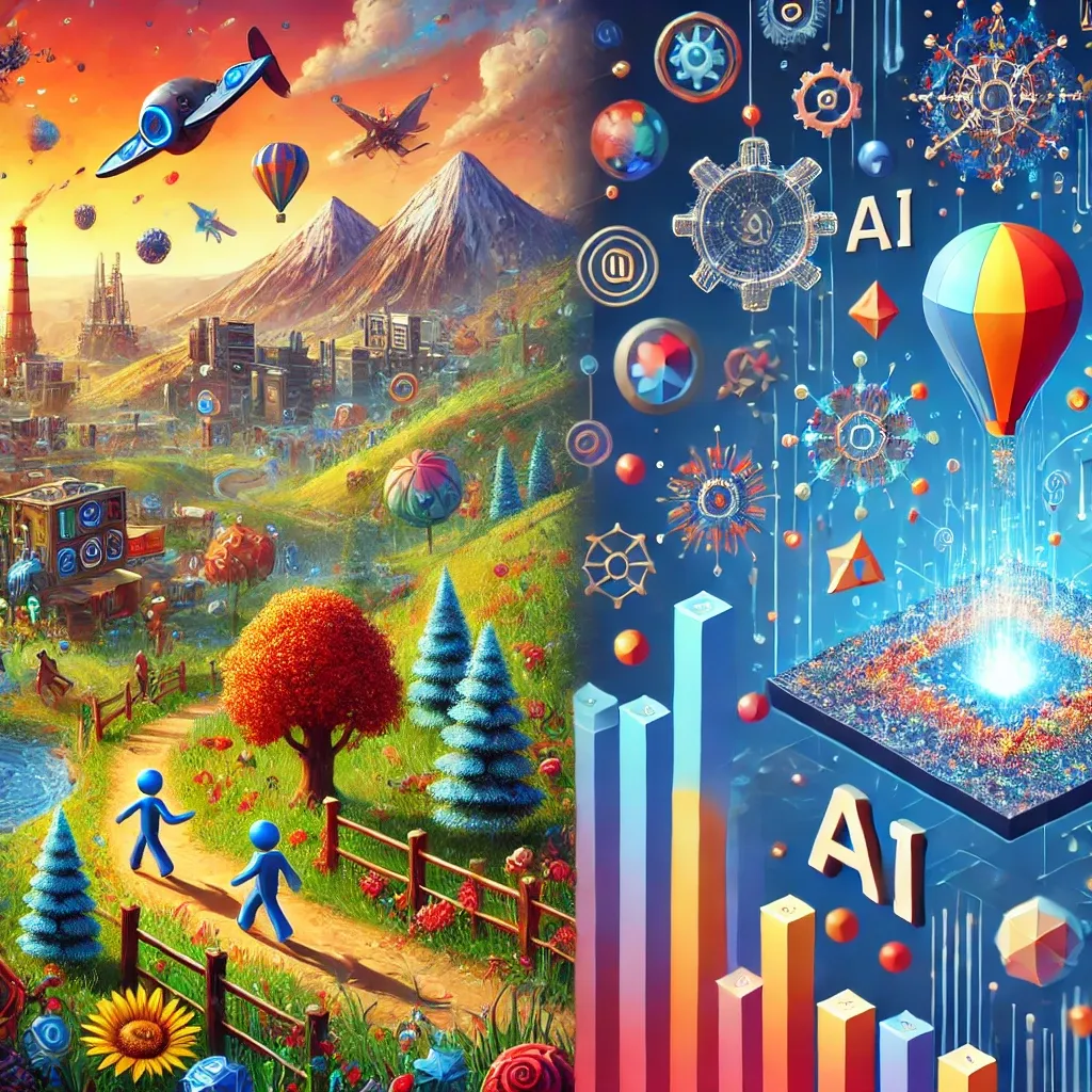 How AI enhances indie game development: Creating dynamic game worlds