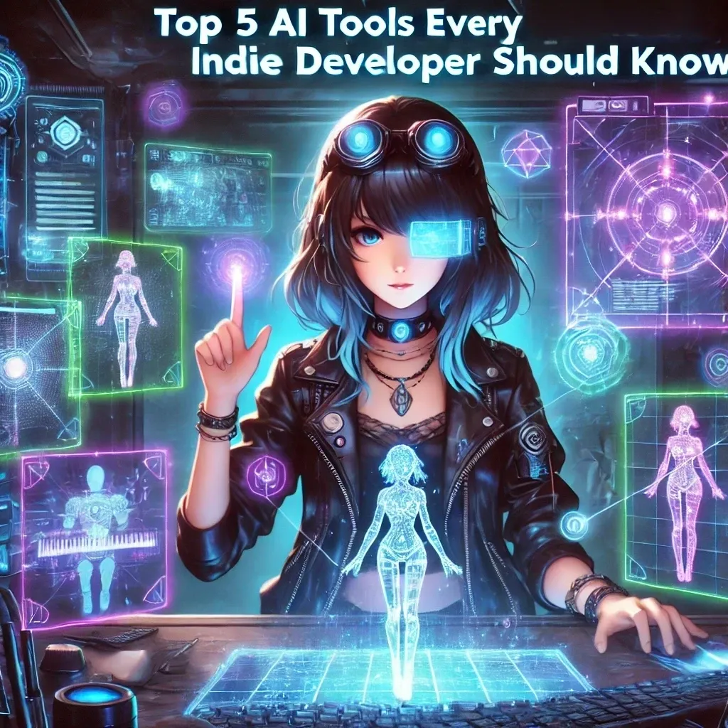 Top 5 AI tools every indie game developer should know