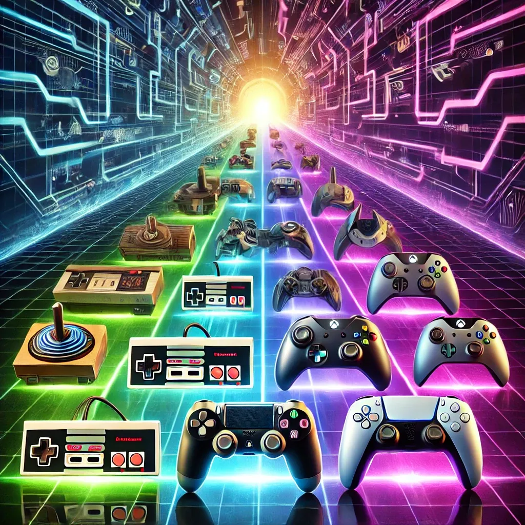 The evolution of game controllers: From analog sticks to haptic feedback