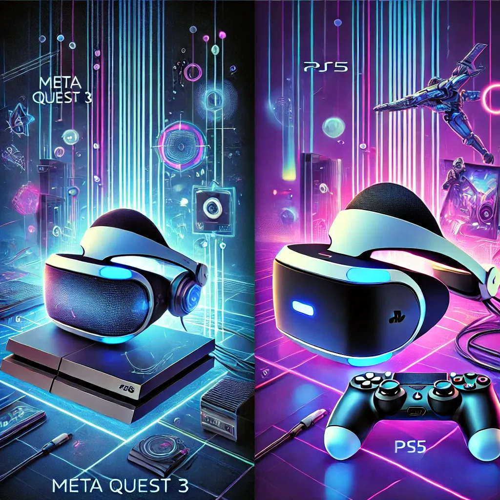 Meta Quest 3 vs. PlayStation VR2: Which VR Headset Dominates in 2024?