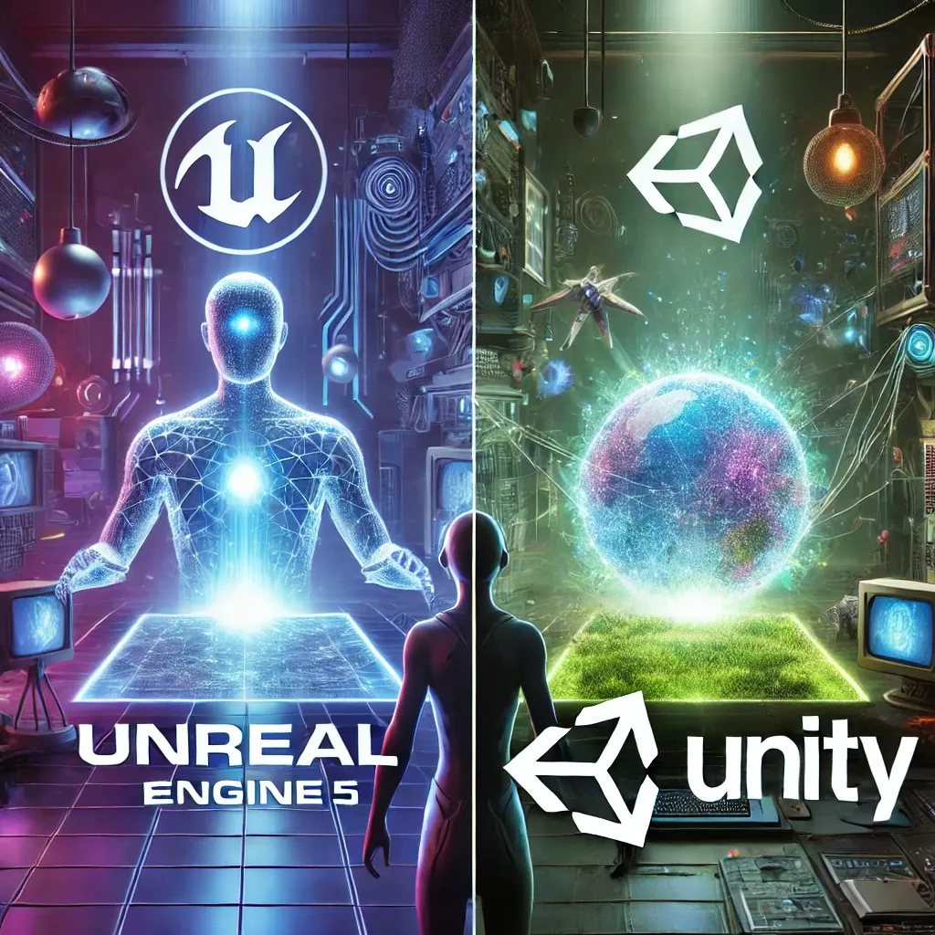 Game engines of the future: Unreal 5 vs. Unity AI tools compared